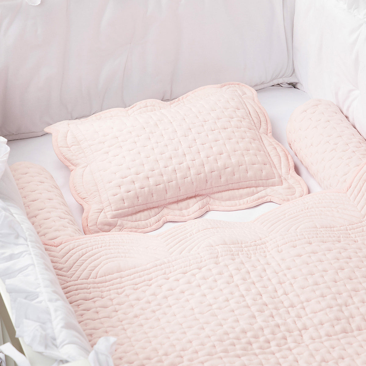 Luxury Quilted Baby Cot Bedding Set | Masilo Organic Baby